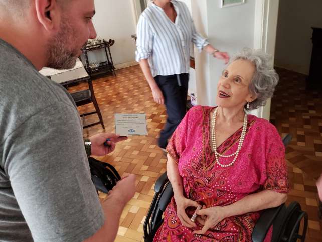 Maria Alice Vergueiro recebe a Homenagem Lelia Abramo do SATED-SP ...